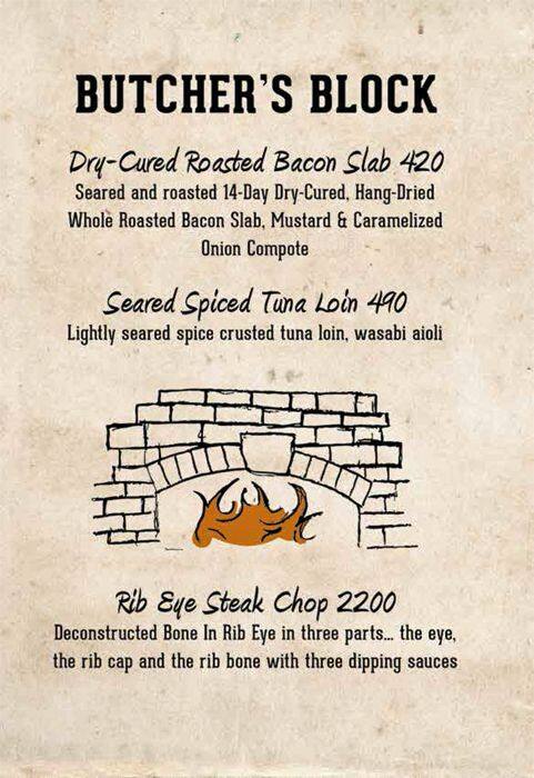 Menu at Rye Tasting Room pub & bar, Makati