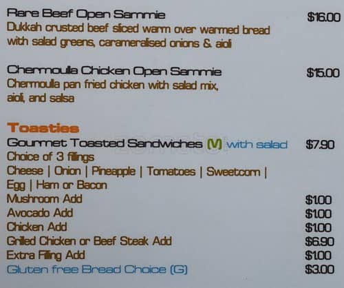 Menu at Impresso Cafe.Eatery.Catering, Hamilton, Hukanui Rd