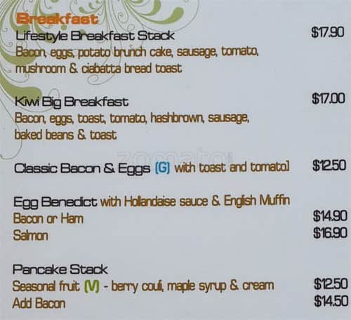 Menu at Impresso Cafe.Eatery.Catering, Hamilton, Hukanui Rd