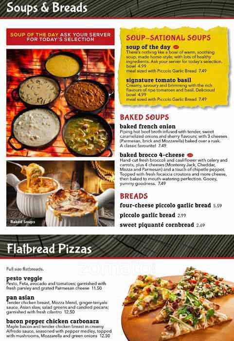 Menu at Ricky's All Day Grill restaurant, Delta, Ladner Trunk Rd