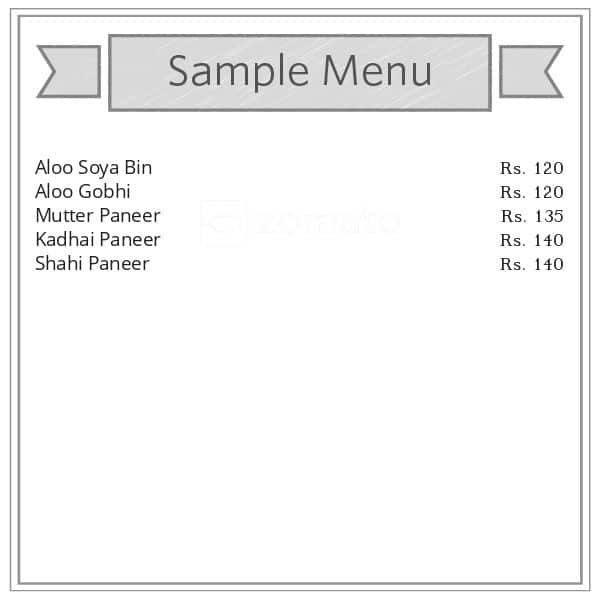 Menu of Karan Restaurant, Indirapuram, Ghaziabad