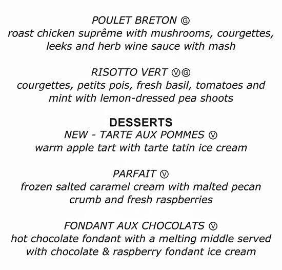 Menu at Cafe Rouge, Pinner, 13-13a