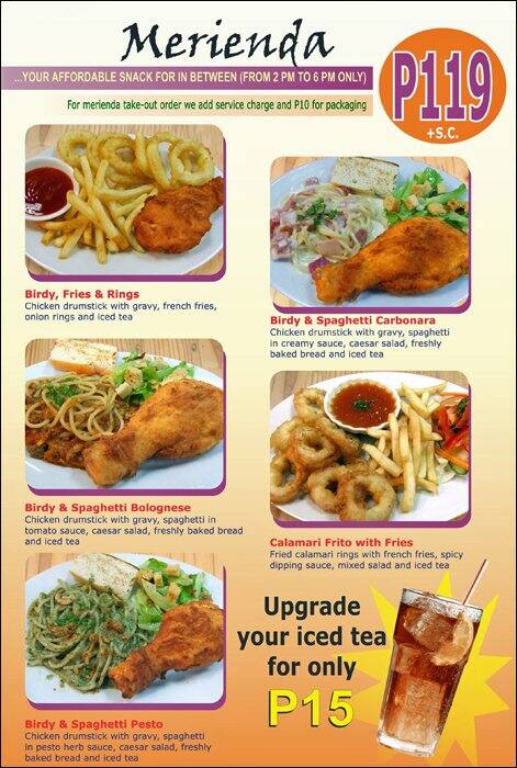 Spaghetti Factory Menu, Menu for Spaghetti Factory, Glorietta Complex ...