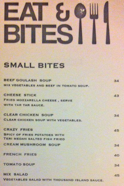 Menu at Hartz Chicken Buffet restaurant, Jakarta, Jl. H.R Rasuna Said