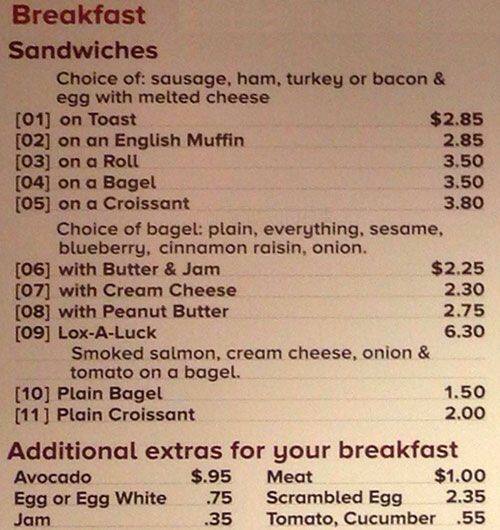 456 Deli & Cafe Menu, Menu for 456 Deli & Cafe, Financial District, San ...