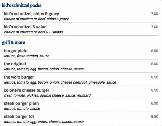 Menu at Colonel Sams restaurant, Pooraka, Shop 4 Montague Rd