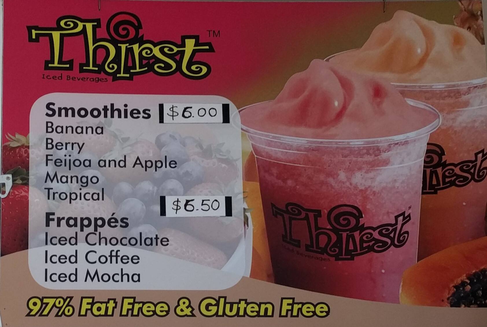 Menu at Howick Bakehouse, Auckland