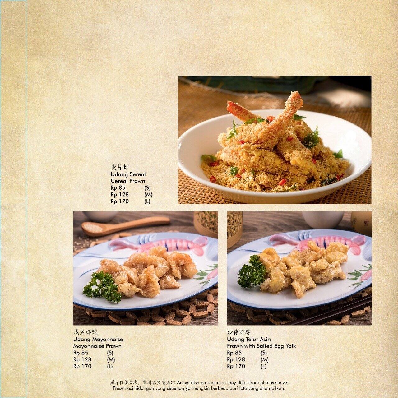 Menu at Soup Restaurant, Jakarta, 9