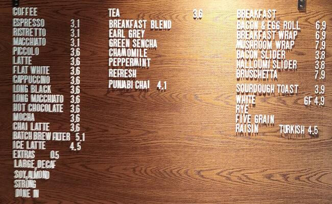 Menu at Toby's Estate Coffee Sydney Place cafe, Sydney, shop 1/180 ...