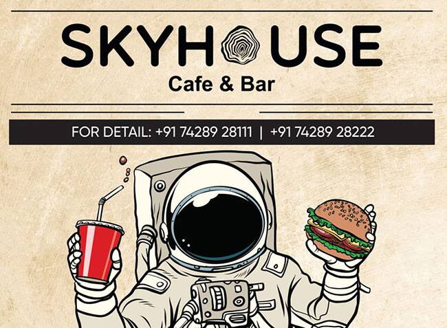 Menu at Skyhouse Bar & Cafe, Noida