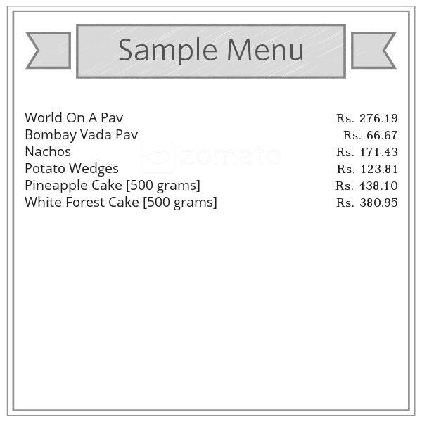 Menu at Aubree @MGRoad, Bengaluru