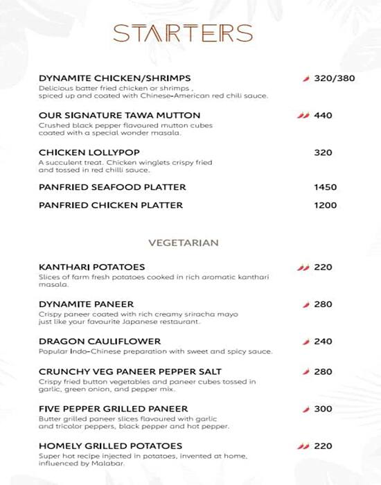 Menu at Imperial Kitchen - Venpalavattom, Thiruvananthapuram