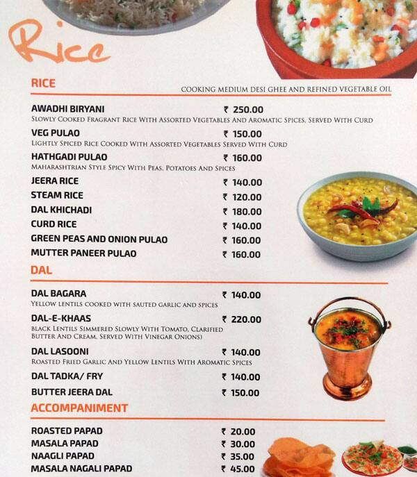 Menu at Indiana's Red Velvet Veg Restaurant, Aurangabad
