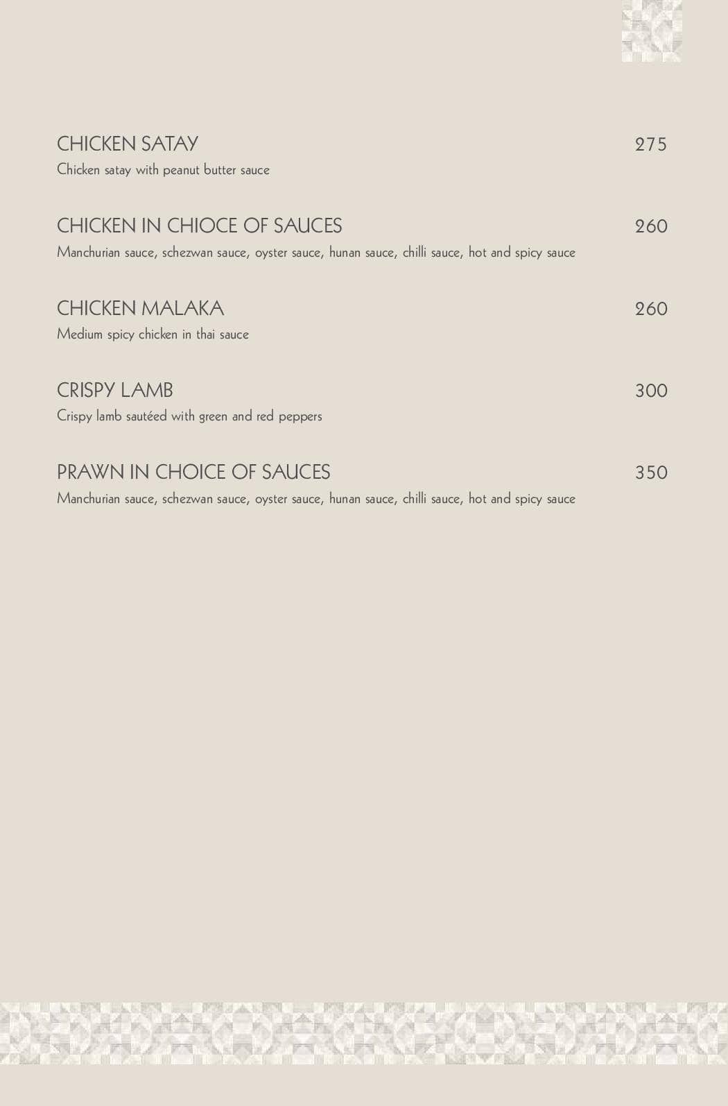 Menu at CLOVE, Bengaluru, #118