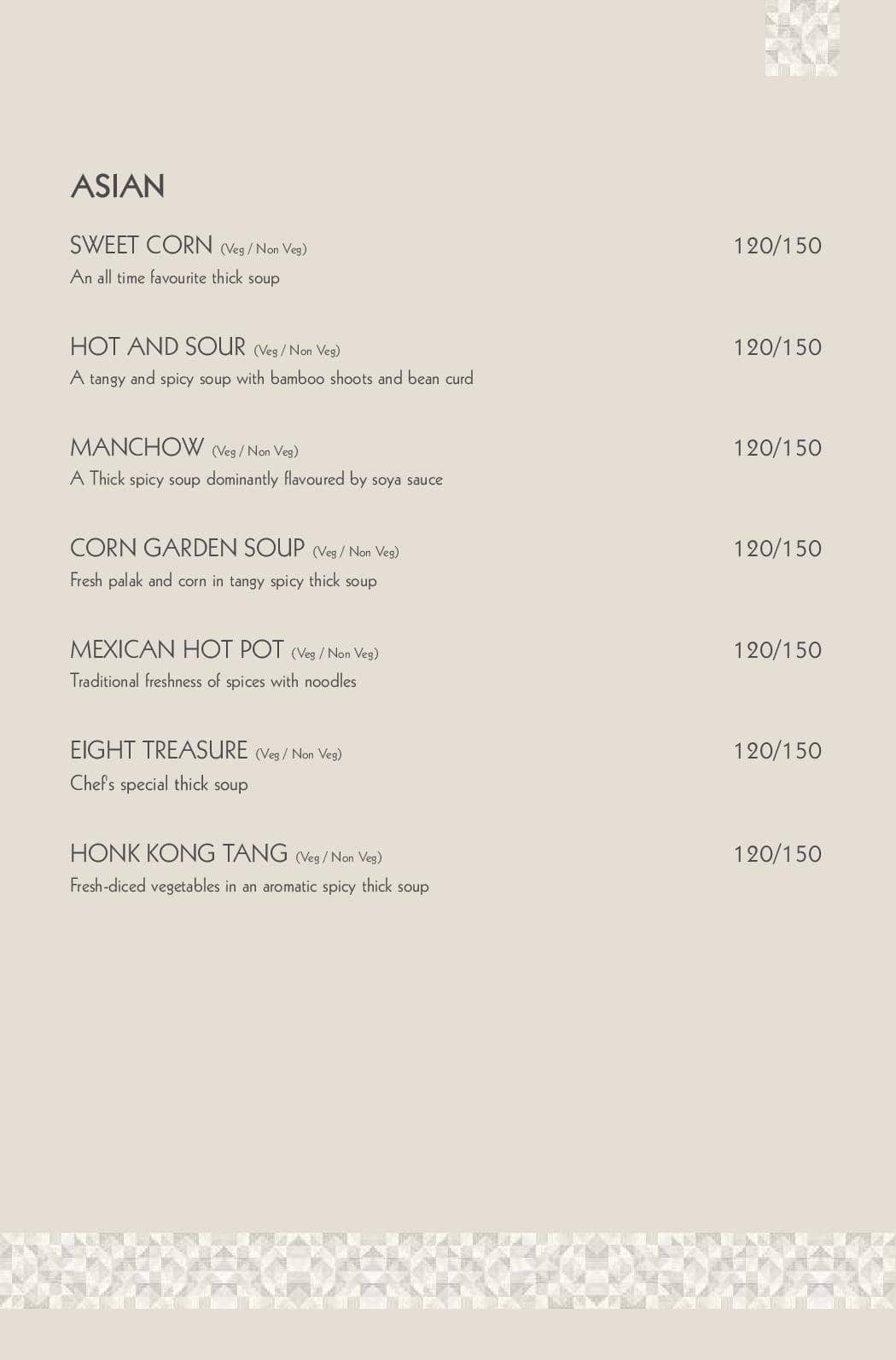 Menu at CLOVE, Bengaluru, #118