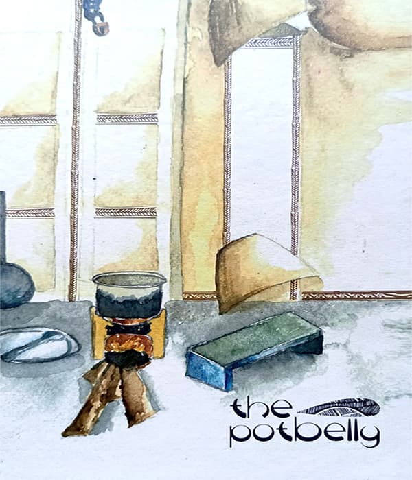 Menu of The Potbelly Rooftop Cafe, Shahpur Jat, New Delhi