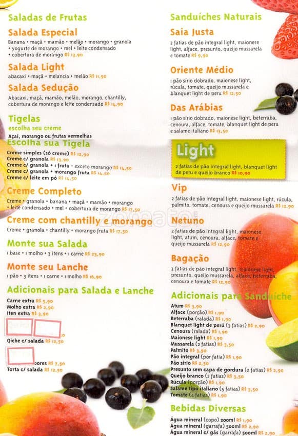 Menu em Suco Bagaço pub & Bar, São Paulo, MorumbiShopping