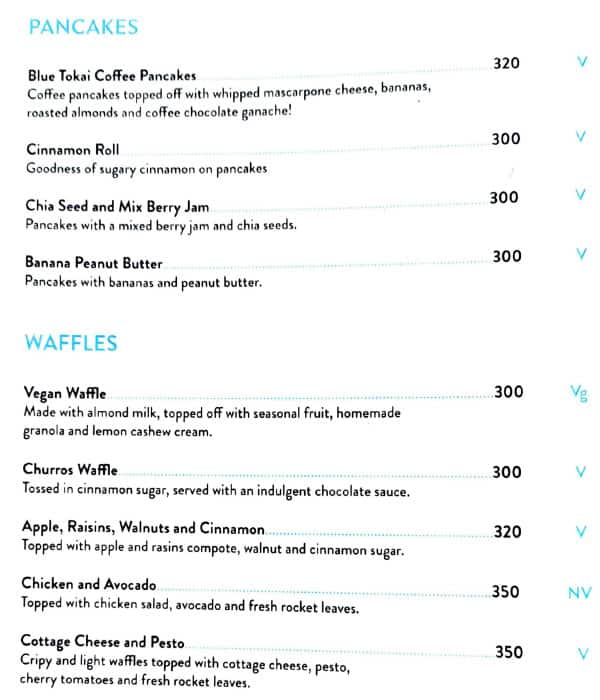 Menu at Blue Tokai Coffee Roasters DLF Galleria Unit 2, Gurugram