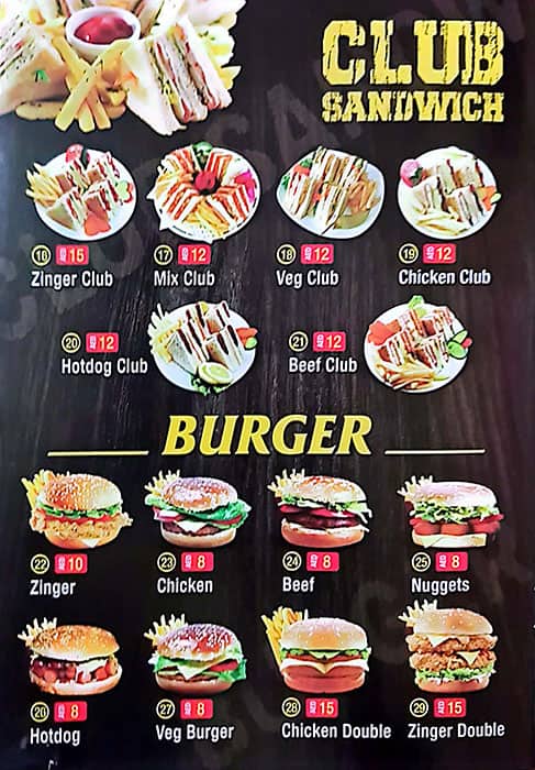 Menu of Mexican Spicy, Naif, Dubai