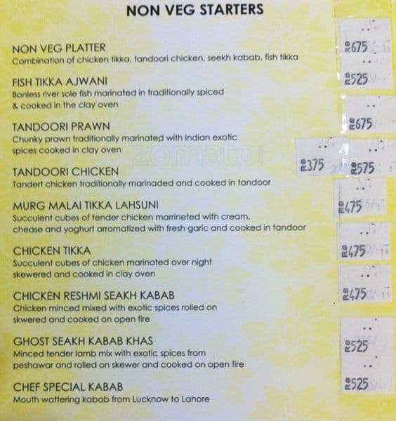 Menu at Ion, Gurugram, 12/14 Jmd Arcade Mall M G Road