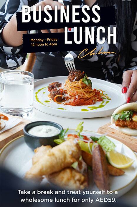 Menu of Charlie Lane - Staybridge Suites, Dubai Media City, Dubai