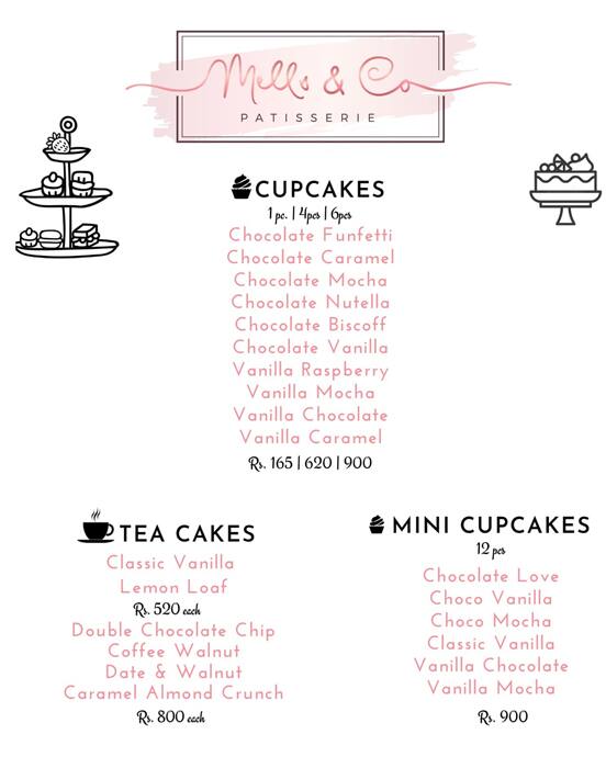 Menu of Mells & Co, Greater Kailash 1 (GK1), New Delhi