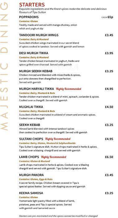 Tipu Sultan, Moseley, Birmingham - Zomato UK