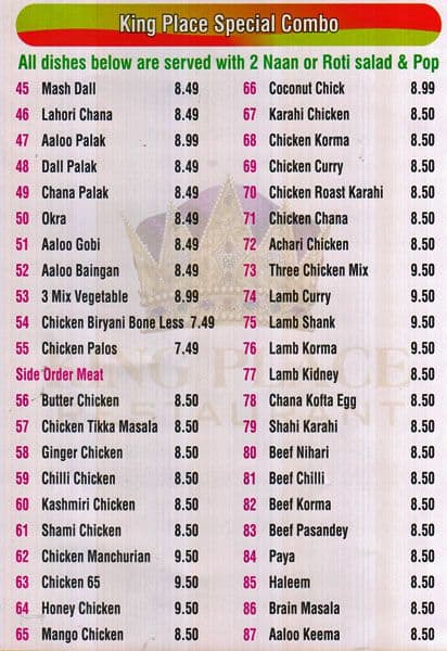 Menu at Daily Ritual Café, Toronto