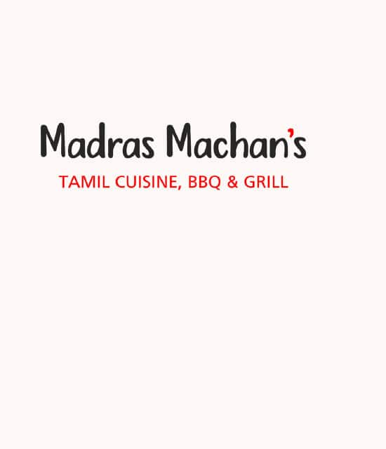 Menu at Madras Machan's, Chennai
