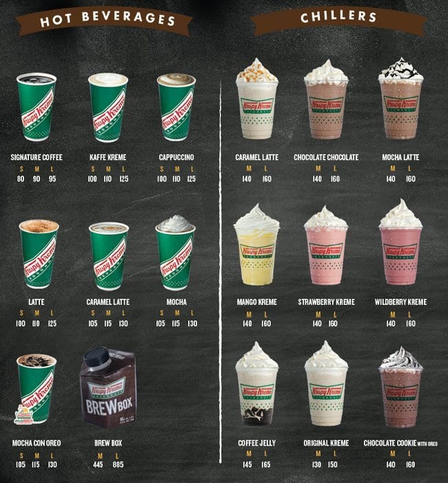 Menu at The Creamery restaurant, Pasay