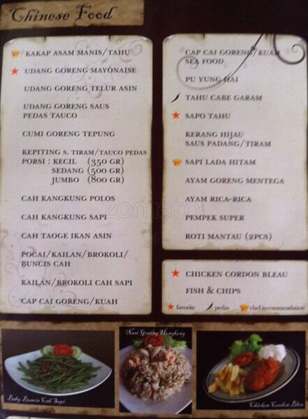 Menu at Dlima Resto restaurant, Bekasi Regency