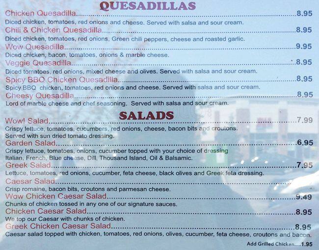 Wow! Wing House, Markham, Toronto - Urbanspoon/Zomato