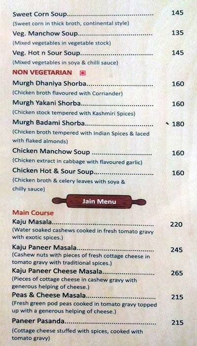 Menu at 10th Mile - Restaurant - Banquet Hall, Pune