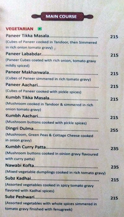 Menu at 10th Mile - Restaurant - Banquet Hall, Pune