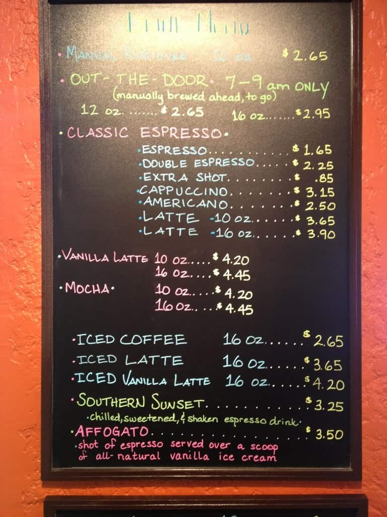 Buona Caffe Roaster and Coffee Bar Menu - Urbanspoon/Zomato
