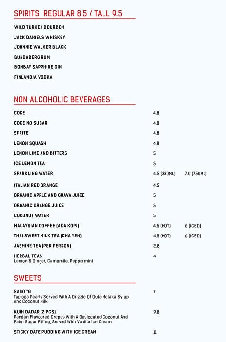 Menu at Ang Ang restaurant, Ringwood, Eastland Shopping Centre