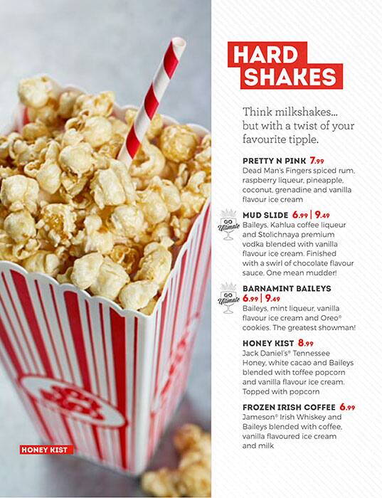 Menu at TGI Fridays - Leicester Square fast food, London, 30 Leicester ...