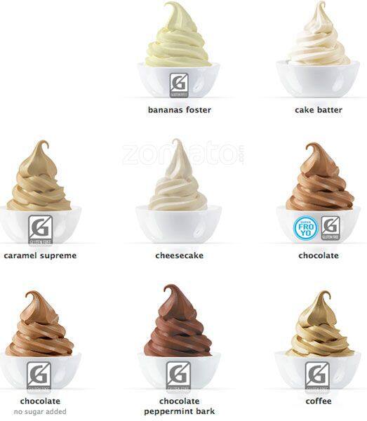 Menu at TCBY desserts, Seattle, 5th Ave Ste 201