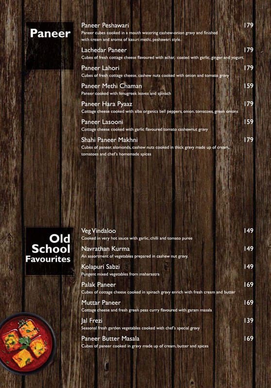 Menu at Paratha Parivar, Chennai, F-Block 19