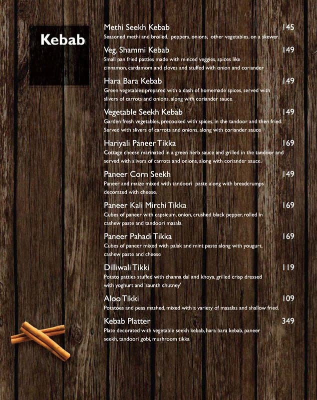 Menu at Paratha Parivar, Chennai, F-Block 19