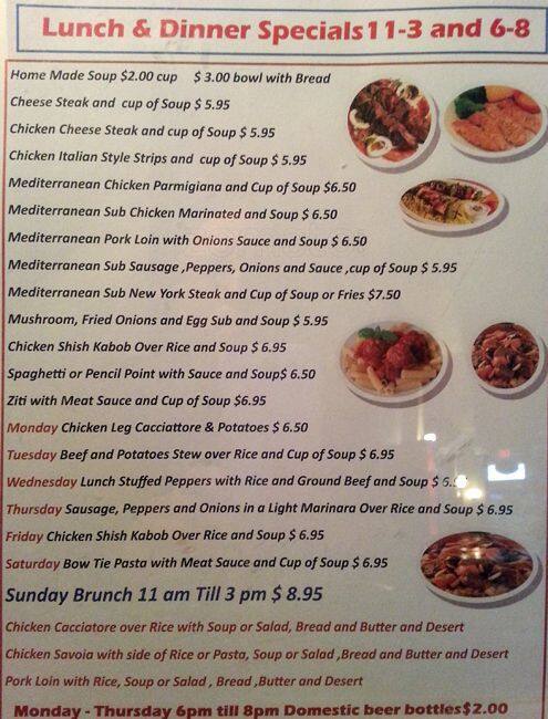 Rio Lounge Menu, Menu for Rio Lounge, Levittown, Bucks County ...