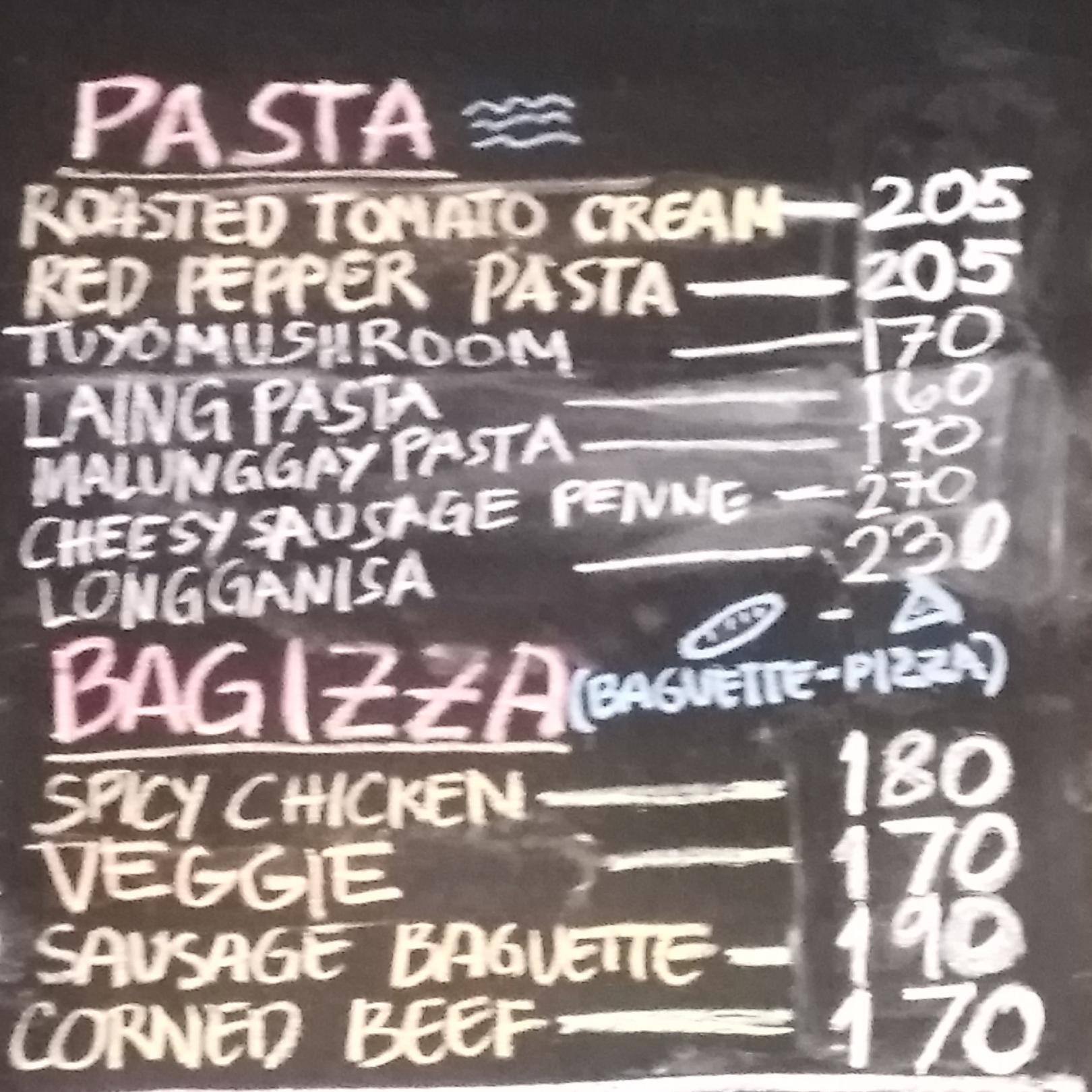 Menu at Sulok Café cafe, Antipolo, L. Sumulong Circumferential Road