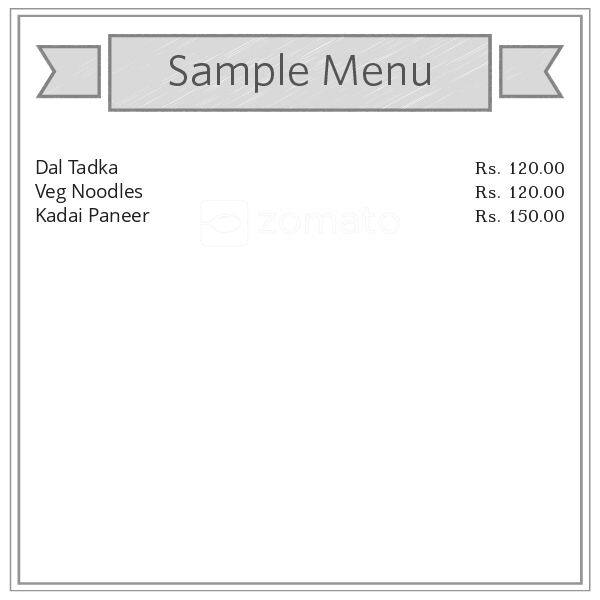 Menu of Shah Food Junction, Malad West, Mumbai