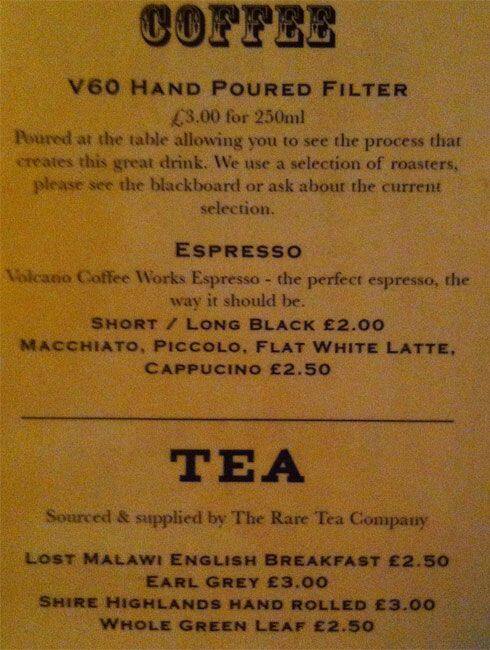 Menu at Truffle Burger | Soho pub & bar, London, 22 Bateman St