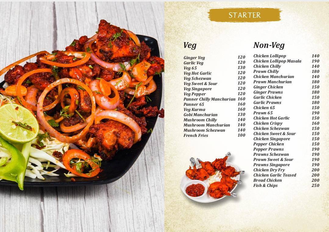 Menu of Meal Box, Margao, Goa