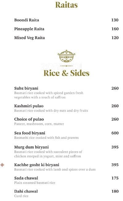Menu at Bayleaf Restaurant & Bar, Bengaluru, Shop No. 1