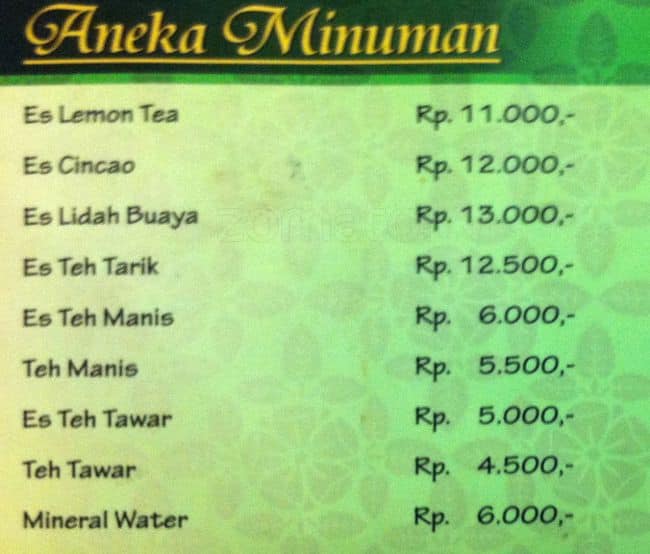 Menu at Pan & Co Summarecon Mall Serpong restaurant, Tangerang, QJ6H+4FQ
