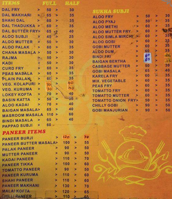 Sharma Restaurant Menu, Menu for Sharma Restaurant, Marine Drive, Kochi ...