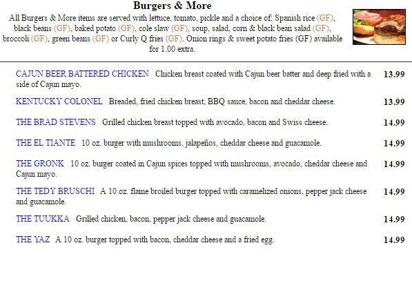 Menu at Coolidge Corner Clubhouse, Brookline, 307 Harvard St