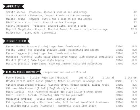 DOC Pizza & Mozzarella Bar, Carlton, Melbourne - Urbanspoon/Zomato